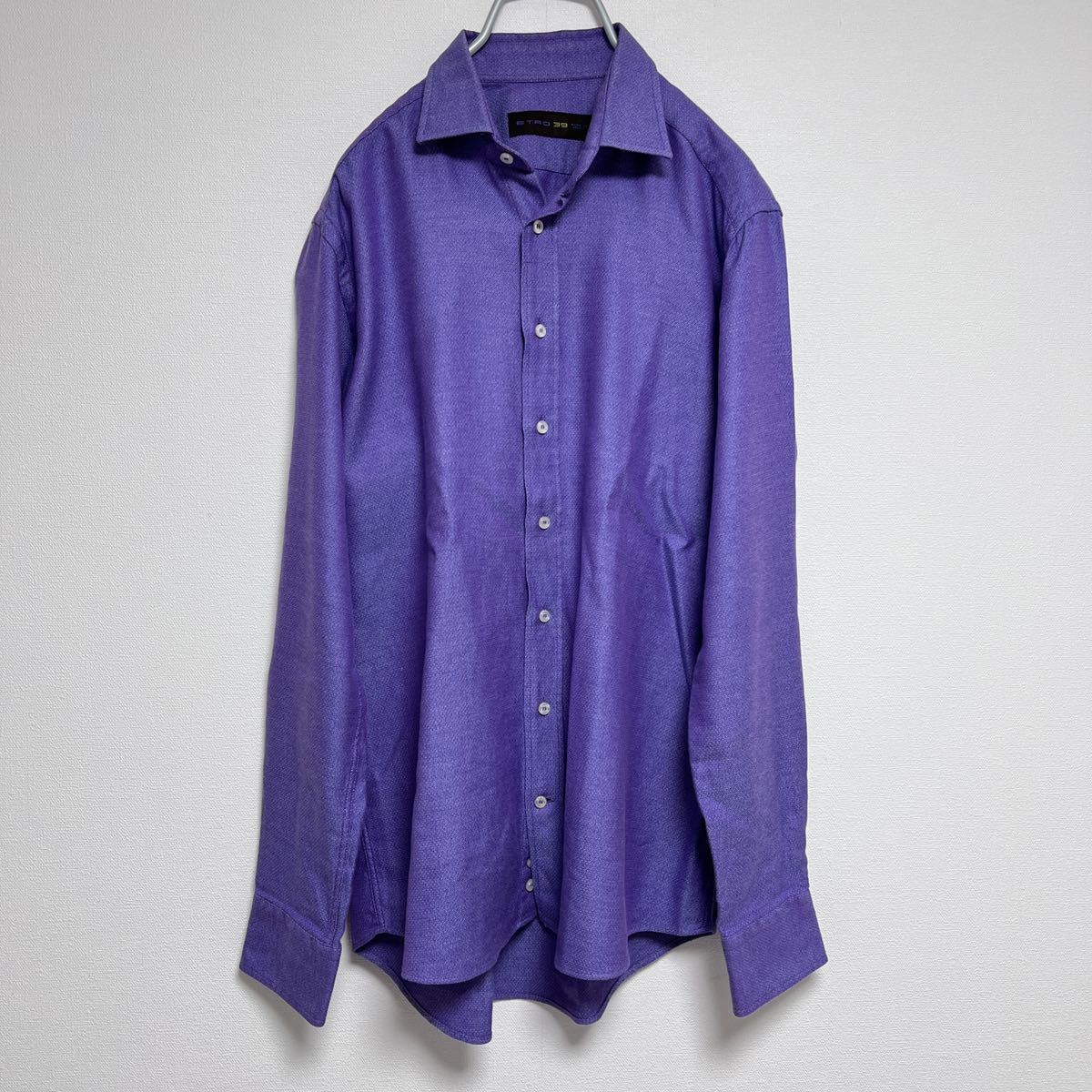 ETRO エトロ 長袖シャツ 39 パープル 紫 イタリア製(長袖シャツ)｜売買されたオークション情報、yahooの商品情報をアーカイブ公開 - オークファン（aucfan.com）