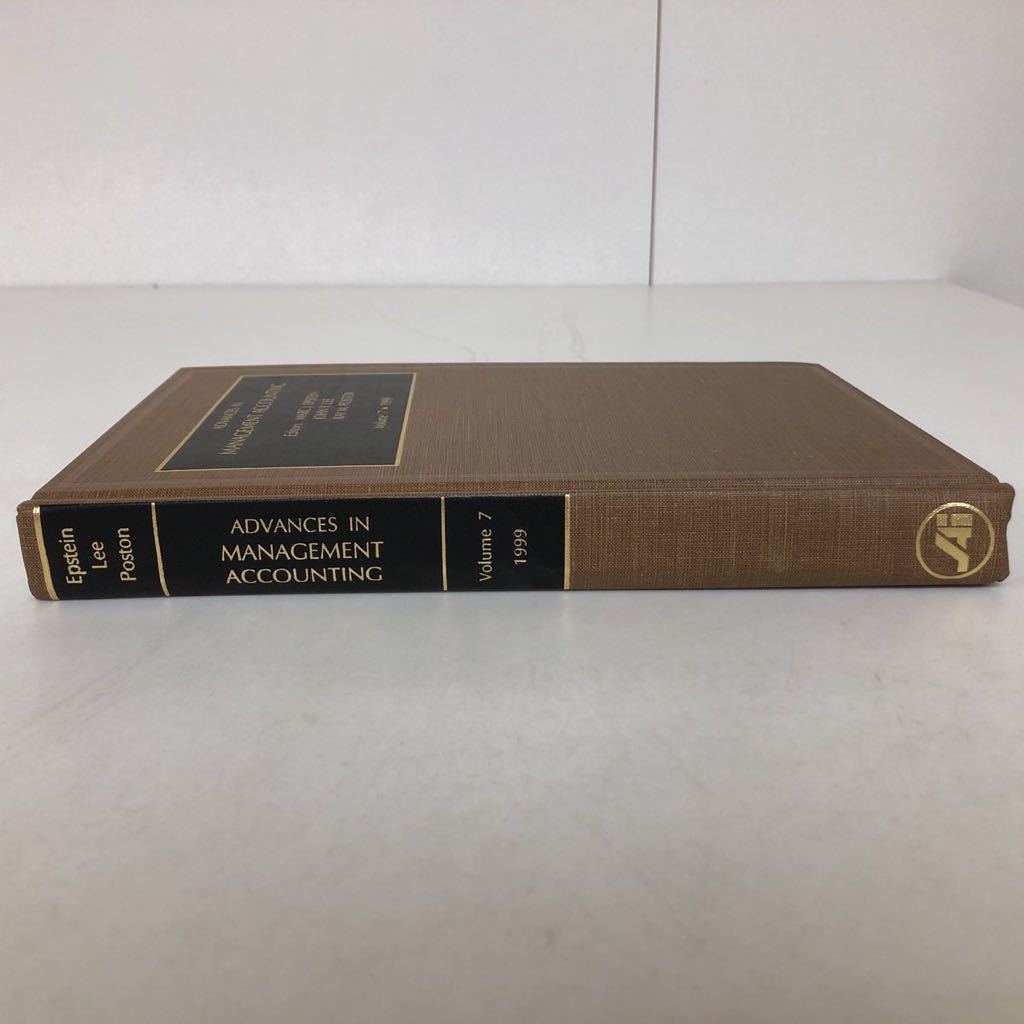 本38 ADVANCES IN MANAGEMENT ACCOUNTING Editors: MARC J. EPSTEIN JOHN Y ...