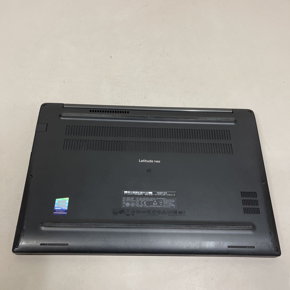 W49 DELL Latitude 7480 P73G Core i7 6600U メモリ4GB(14インチ～)｜売買されたオークション情報 ...