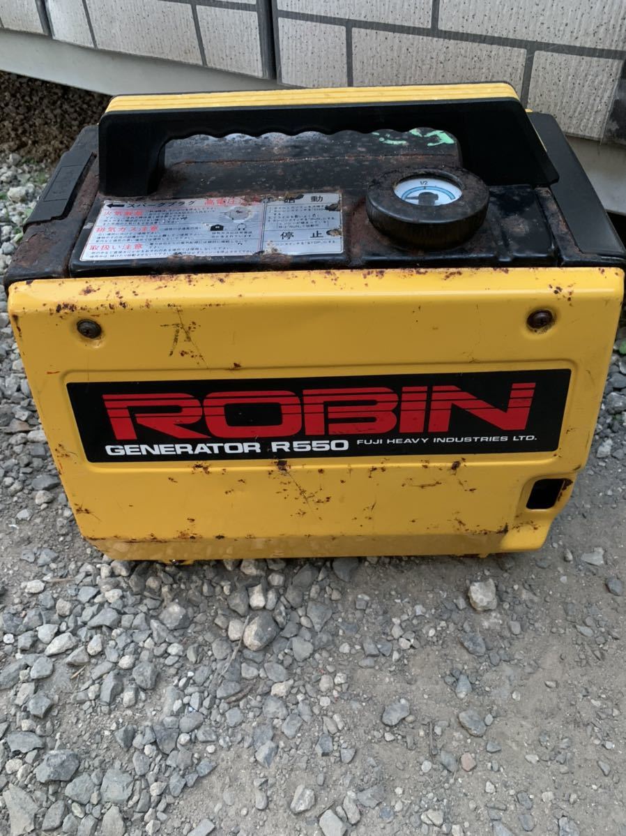 ROBIN ロビン GENERATOR R550 エンジン発電機 ジャンク(発電機)｜売買されたオークション情報、yahooの商品情報を ...