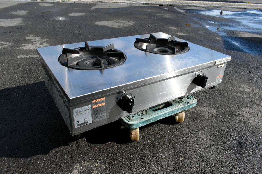 NX071 タニコー 業務用 2口 ガスコンロ ガステーブル TGU-75 厨房機器 LPガス LPG プロパンガス 2018年製(コンロ)｜売買されたオークション情報、yahooの商品情報を ...