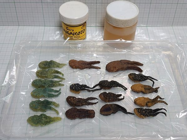 N680 ポーク 合計18本 ゲーリーヤマモト 詳細不明 オールド ラバージグ ワーム禁止の湖に(ポーク)｜売買されたオークション情報 ...