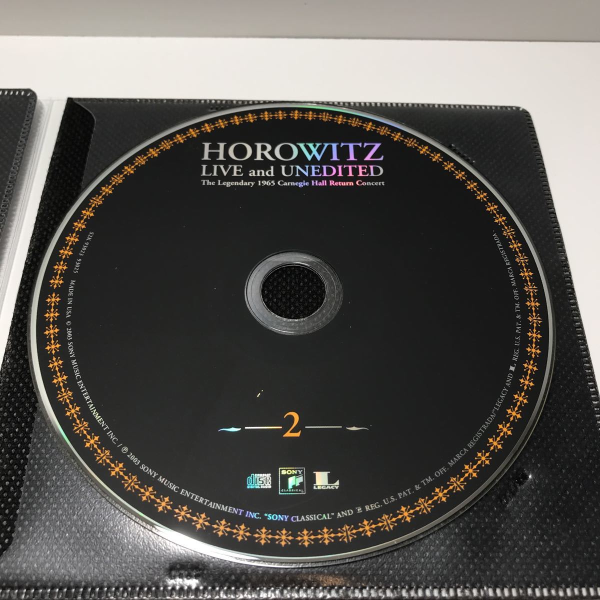 レア 2CD + DVD ライブ VLADIMIR HOROWITZ - LIVE and UNEDITED The Legendary ...