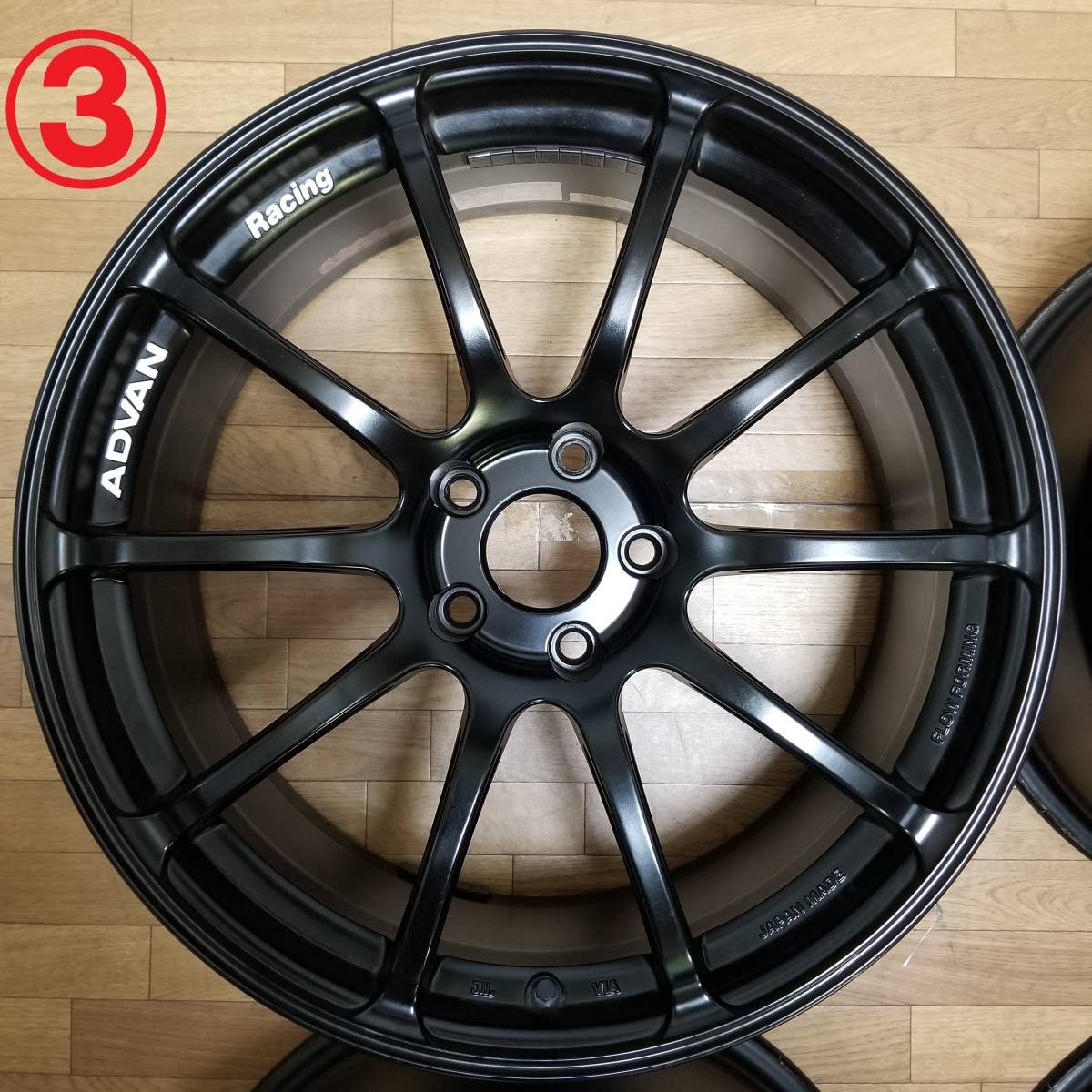 19インチ 8.5J +42 PCD112 ADVAN Racing RSⅡ アドバン 8K系 Audi アウディ A4 S4 4F系 A6 ...