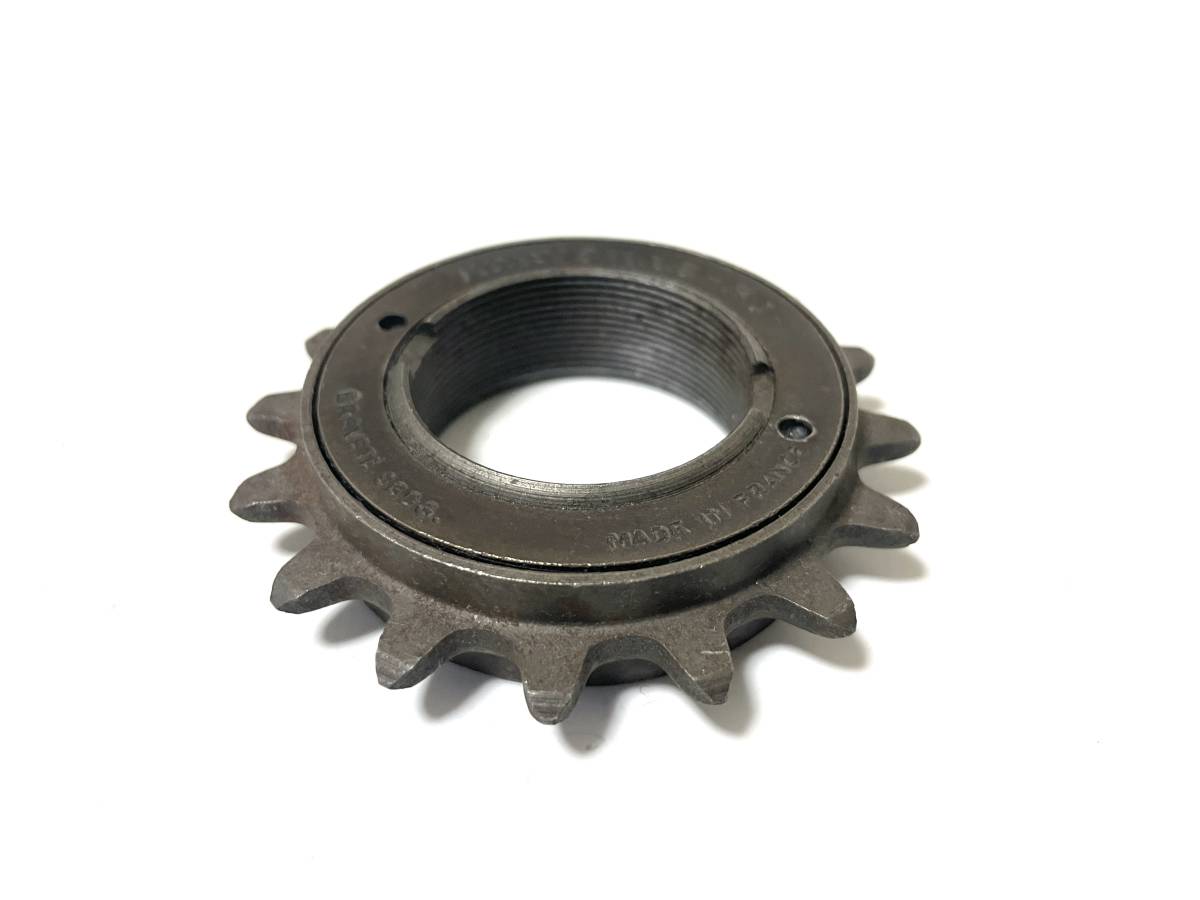 稀少 仏製 MERVEILLE シングルフリー 16t 検 ピスト TRACK PEUGEOT GITANE MOTOBECANE LEJUNE MBK ATOM TA MAVIC ...