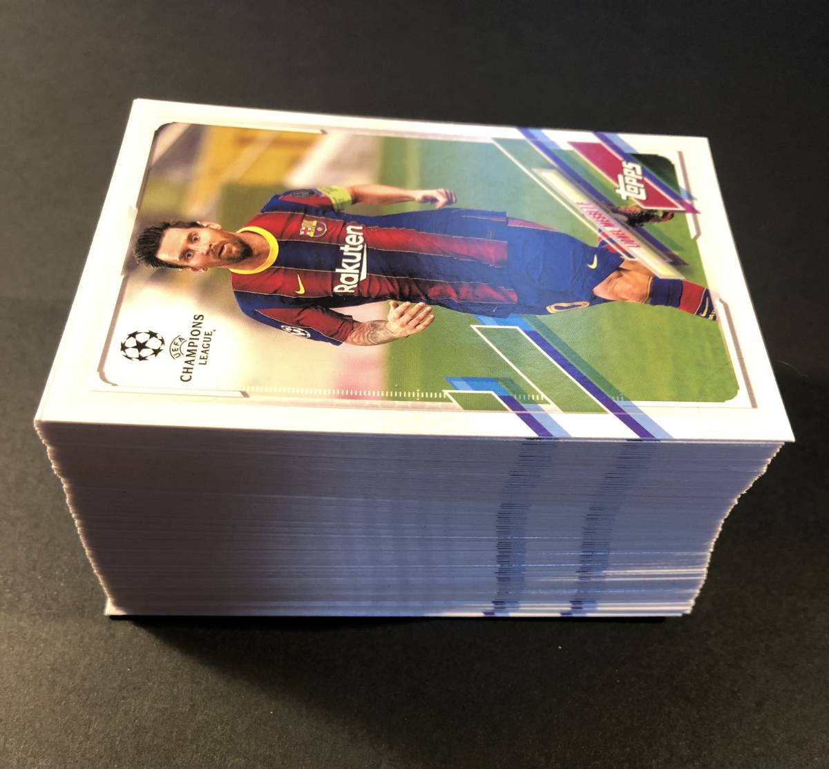 2021 Topps Chrome UCL Japan Edition Full Set #1〜#100 日本版の100枚セット メッシ ...