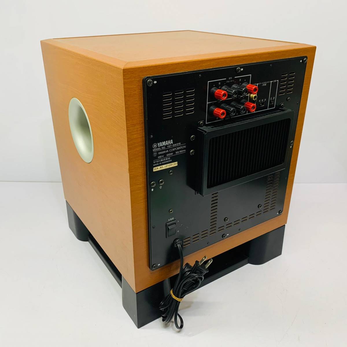 ヤマハ YST-SW315 サブウーファー YAMAHA SUBWOOFER SYSTEM 重低音 オーディオ 音響機器 Y.S.T ...