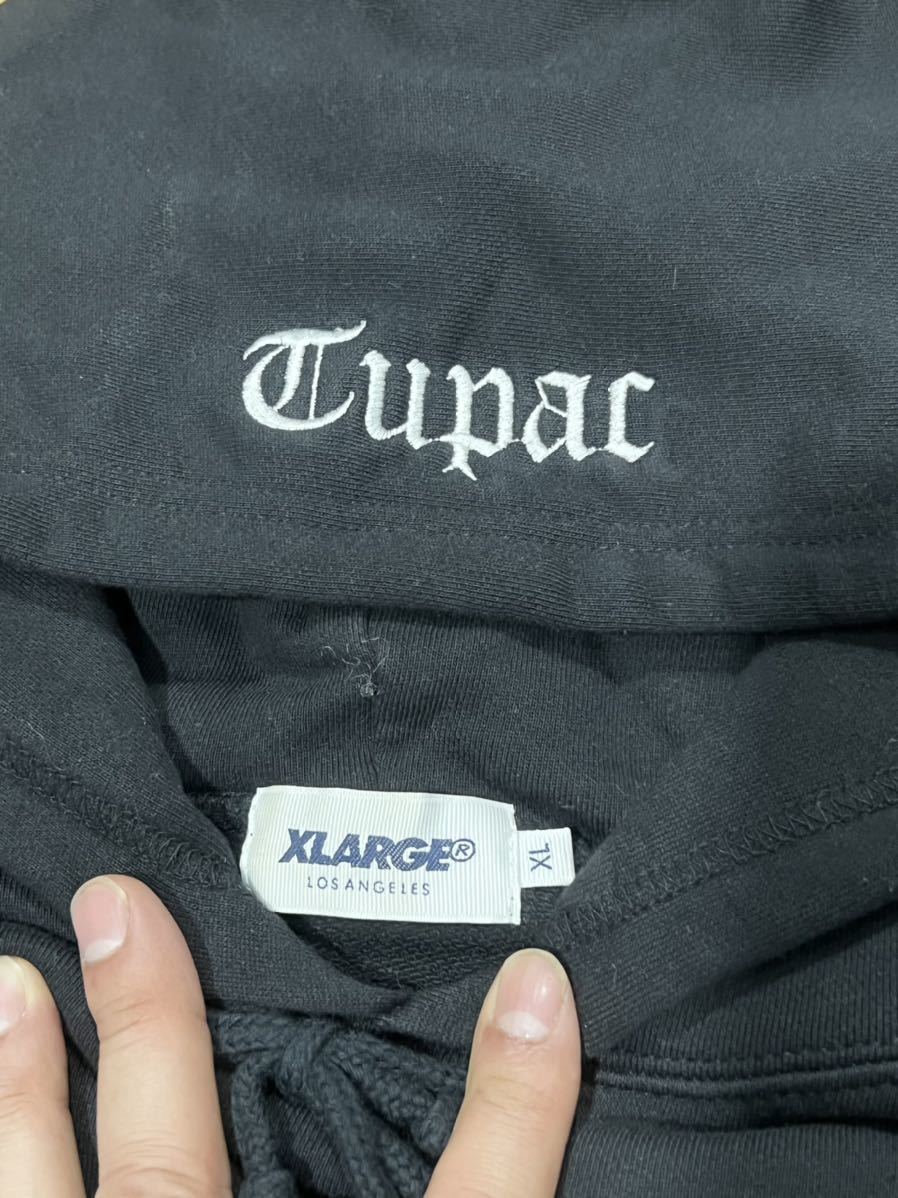 送無 XLサイズ XLARGE 2PAC Pullover Hoodie Champion adidas NIKE UNDEFEATED ...