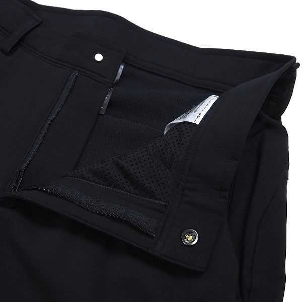N907 adidas アディダス 秋冬 裏起毛 ストレッチ ゴルフパンツ 保温 裏フリース ベルトループ 耐水加工 O ブラック(86cm ...