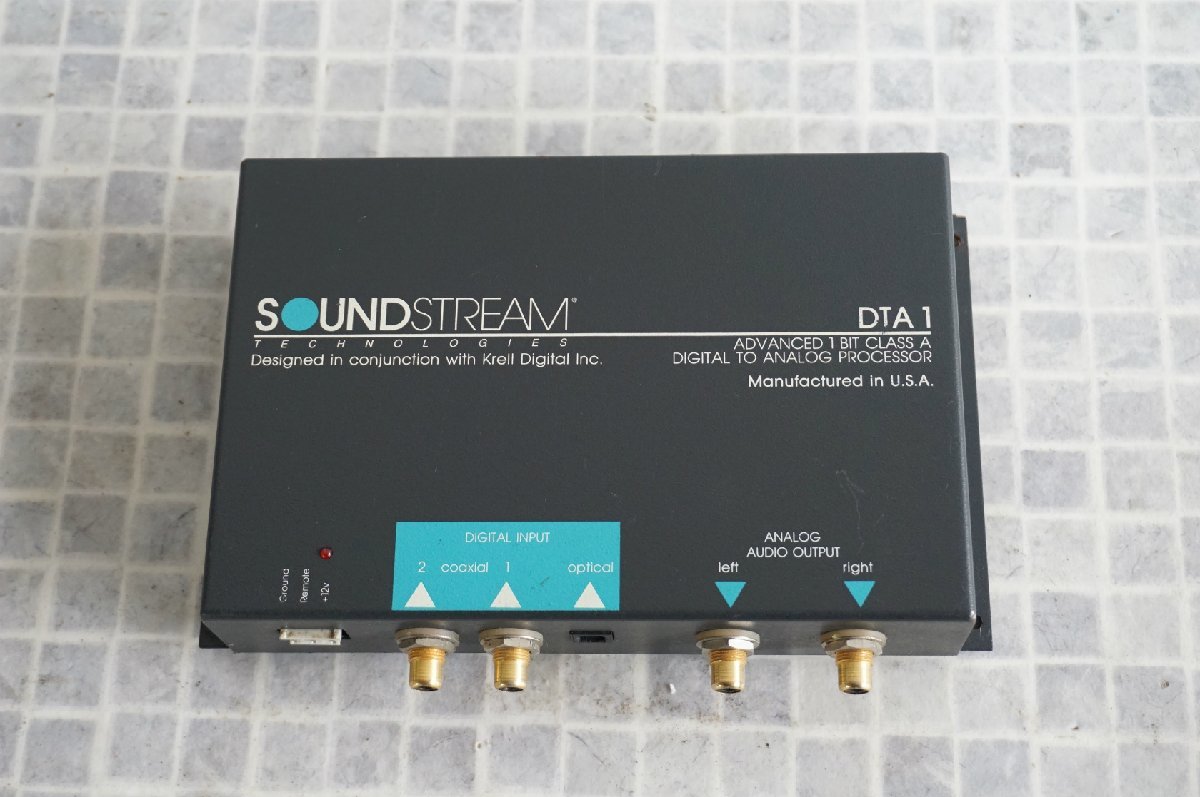 SK S035660 SOUNDSTREAM サウンドストリーム DTA1 DAC DAコンバーター(アンプ)｜売買されたオークション情報 ...