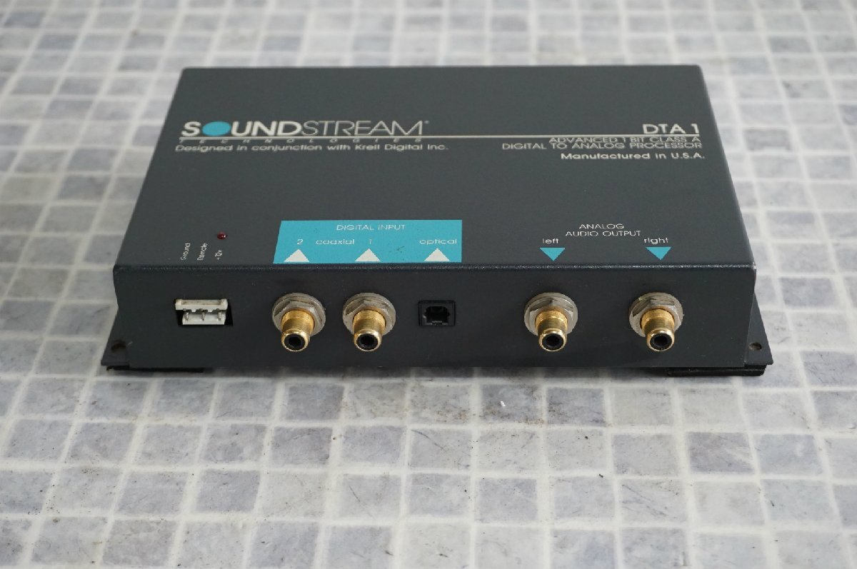 SK S035660 SOUNDSTREAM サウンドストリーム DTA1 DAC DAコンバーター(アンプ)｜売買されたオークション情報 ...