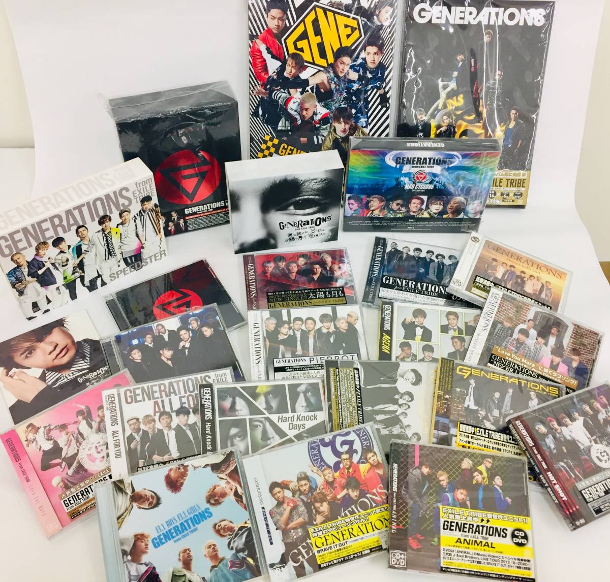 2548 ジェネレーションズ GENERATIONS from EXILE TRIBE CD DVD 大量 まとめ(し)｜売買されたオークション情報、yahooの商品情報をアーカイブ公開 ...