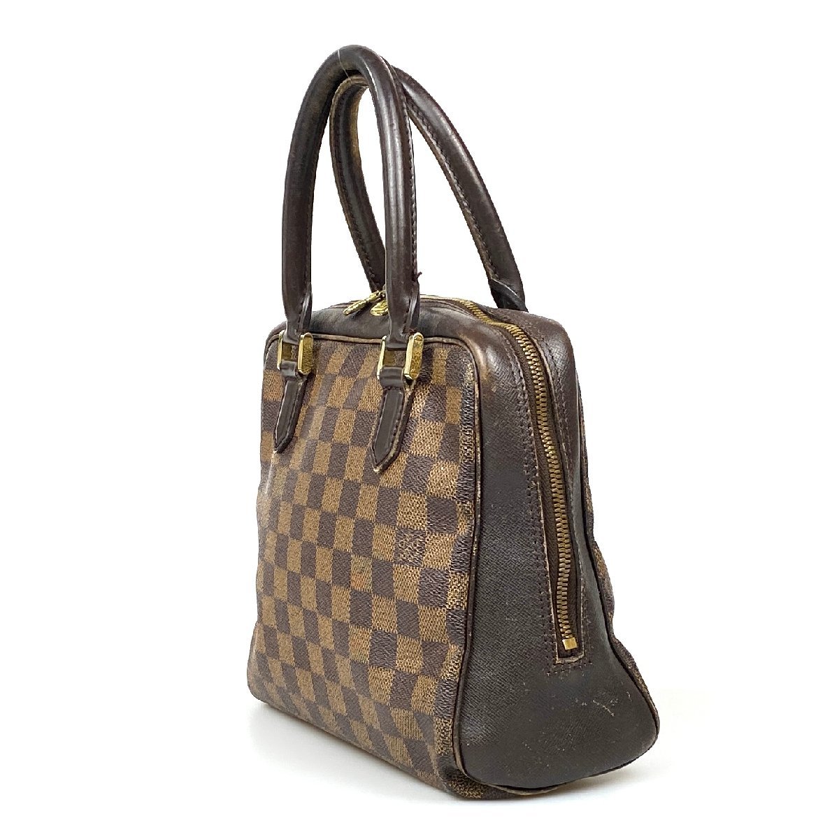 1円 ルイヴィトン LOUIS VUITTON バッグ ハンドバッグ ミニバッグ ダミエ ブレラ レザー PVC M51150(ハンドバッグ ...