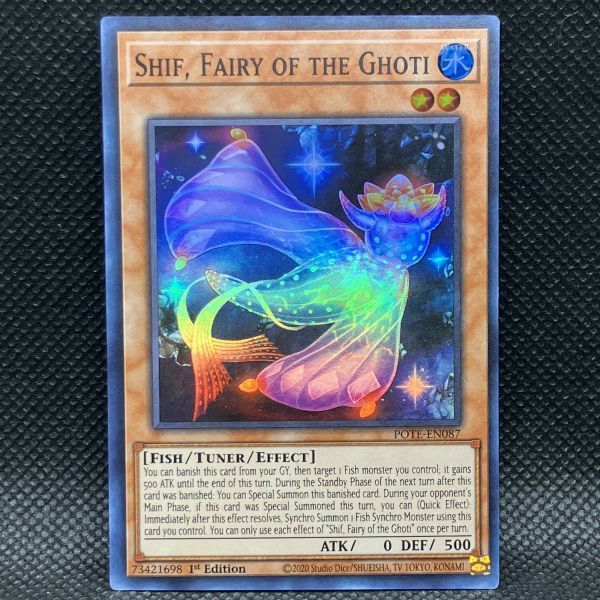 複数同梱送料一律 遊戯王 英語 海外先行 Shif Fairy of the Ghoti 1st DABL スーパー スー 海外 効果(英語版 ...