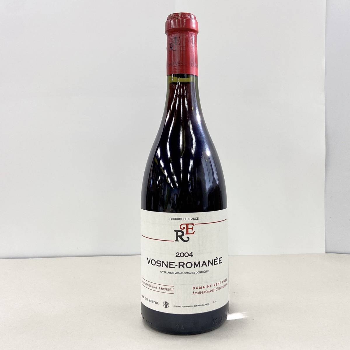 B251849 012 -18/SK65000 お酒 DOMAINE RENE ENGEL VOSNE- ROMANEE 2004 ドメーヌ ...