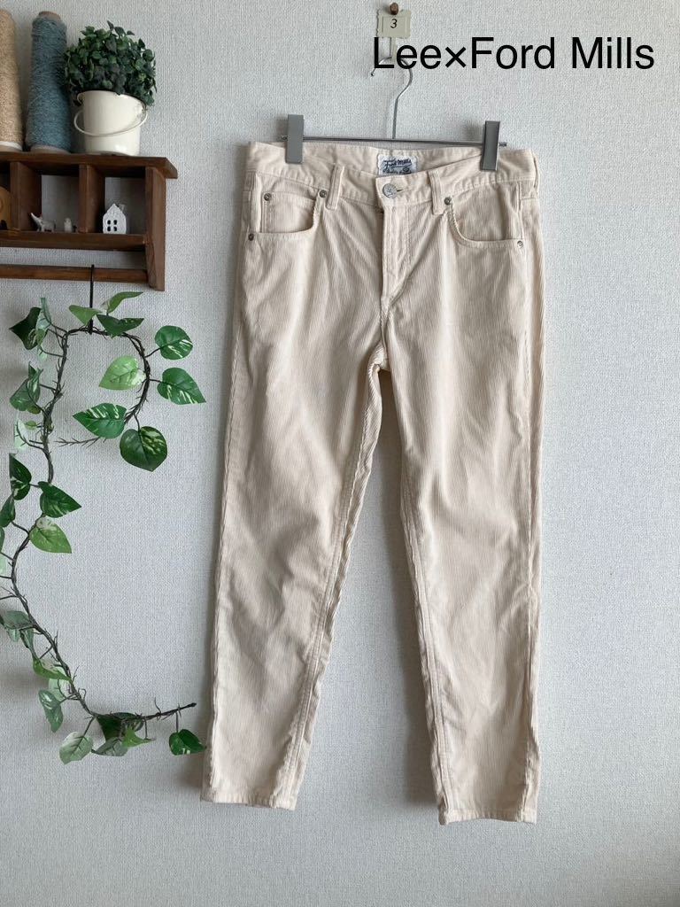 50 Lee×Ford Mills フォードミルズ コーデュロイパンツ アイボリー(その他)｜売買されたオークション情報、yahooの商品情報 ...