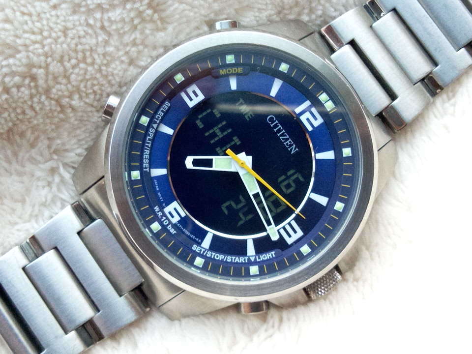 シチズンオルタナC471 デジアナワールドタイムメンズ腕時計 海外モデルCitizen Promaster Wingman Jn5000 ...