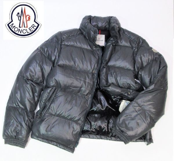 正規品 MONCLER EVER MENS DOWN JACKET 4130150 モンクレール エバー フード収納 ダウンジャケット ...