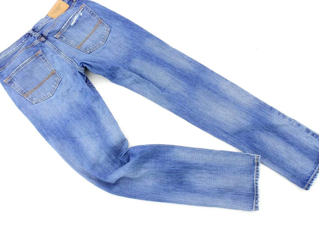 Abercrombie & Fitch アバクロンビー＆フィッチ クラッシュ加工 デニムパンツ size30/青 clc1 メンズ(W30)｜売買されたオークション情報、yahooの商品情報を ...