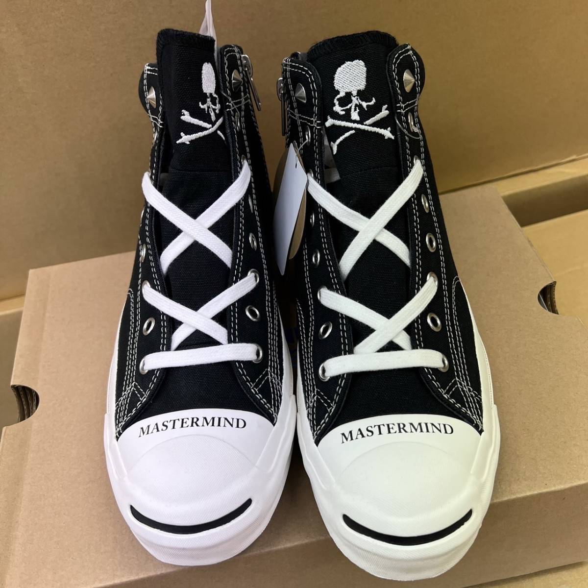 CONVERSE mastermind JACK PURCELL GORE TEX BLACK 26.5cm コンバース マスターマインド ...