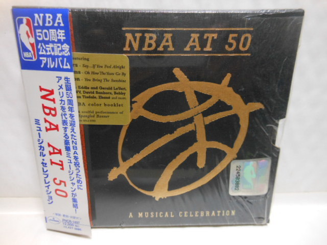 NBA50周年公式記念アルバム NBA AT 50 ミュージカル セレブレーション マーヴィンゲイ クール＆ザギャング ボビーウーマック 他 ...