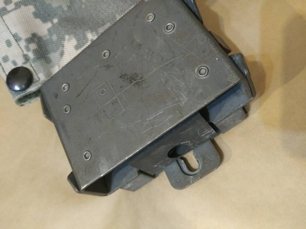 実物 M240 Magazine Pouch 50 Round 検 7.62 NATOM60 M249 Mk48LMG 機関銃 マガジン ...