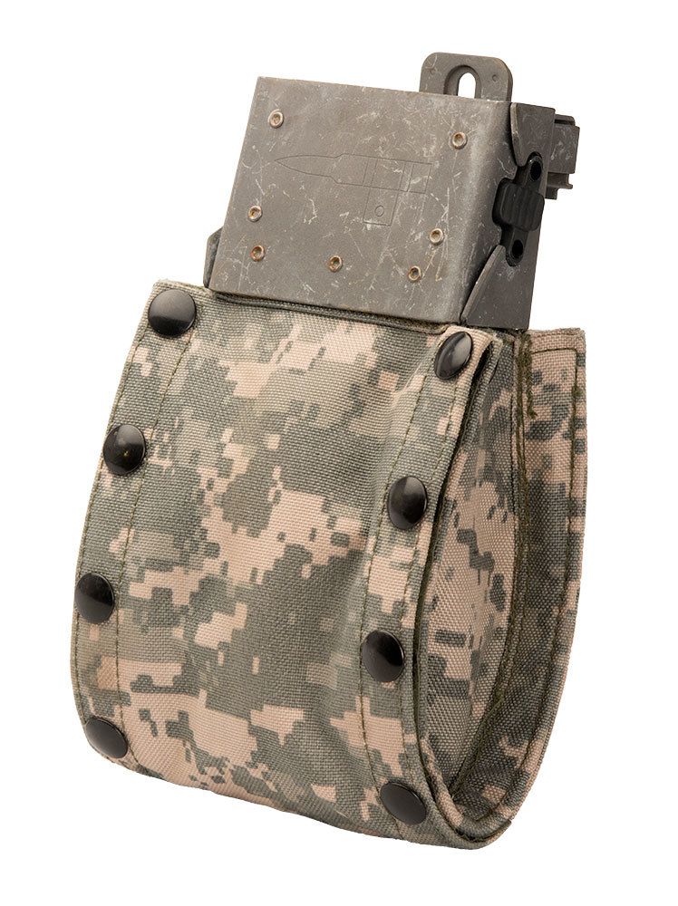 実物 M240 Magazine Pouch 50 Round 検 7.62 NATOM60 M249 Mk48LMG 機関銃 マガジン ...