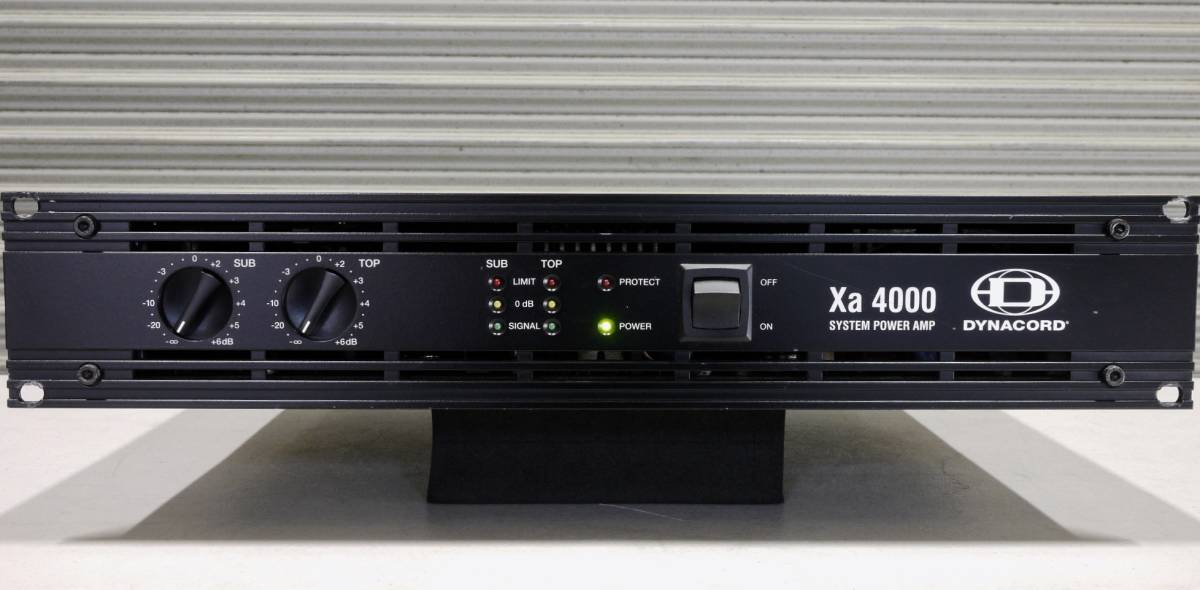 DYNACORD Xa4000 ダイナコード Xa-2シリーズ用システムパワーアンプ(パワーアンプ)｜売買されたオークション情報、yahooの商品情報をアーカイブ公開 - オークファン ...