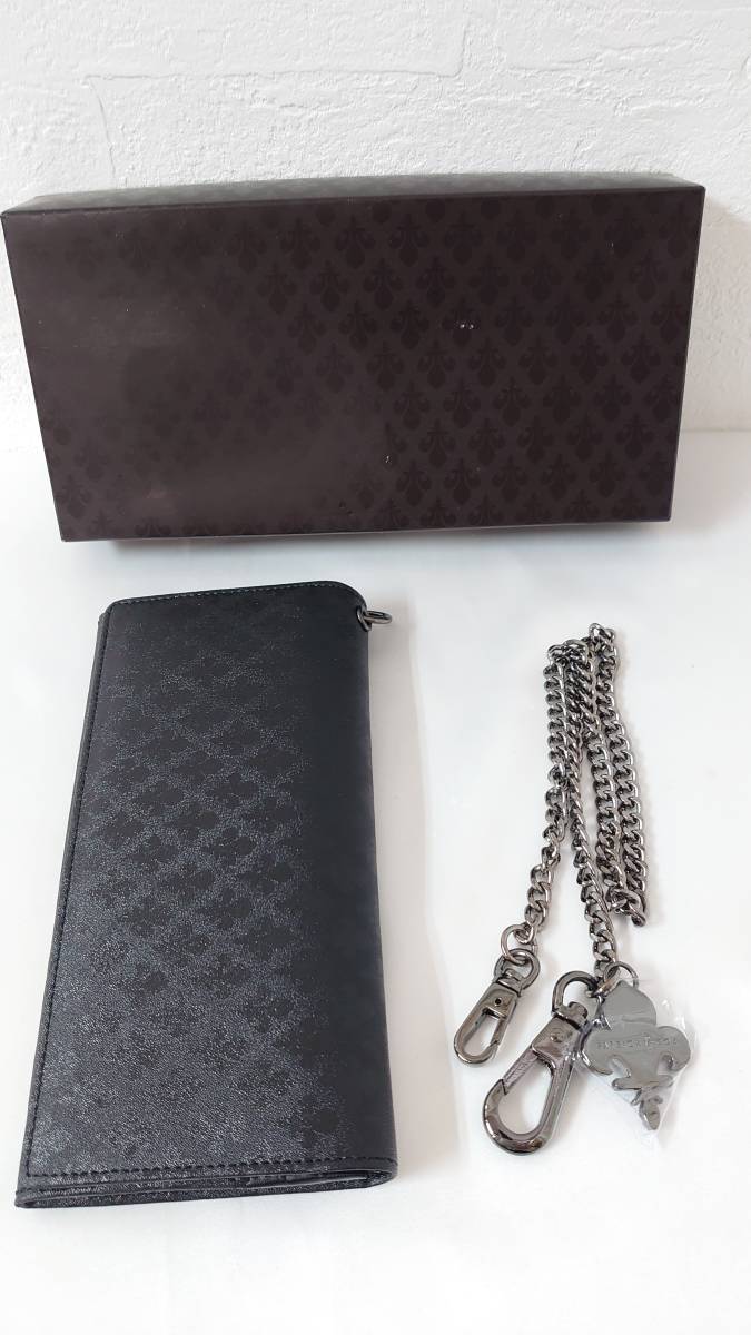 4-13096-2 保管品 キングラム PATRICKCOX パトリックコックス 長財布 チェーン付き ブラック(パトリックコックス)｜売買されたオークション情報、yahooの商品情報を ...