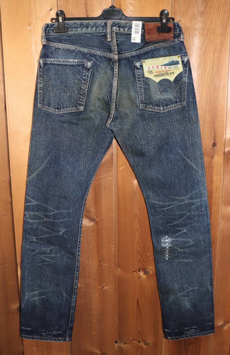 EDWIN 50's MODEL Vintage-XXX セルビッジデニム W31 エドウイン ビンテージ復刻 税込定価2万8600円 51050M(W31)｜売買されたオークション情報 ...