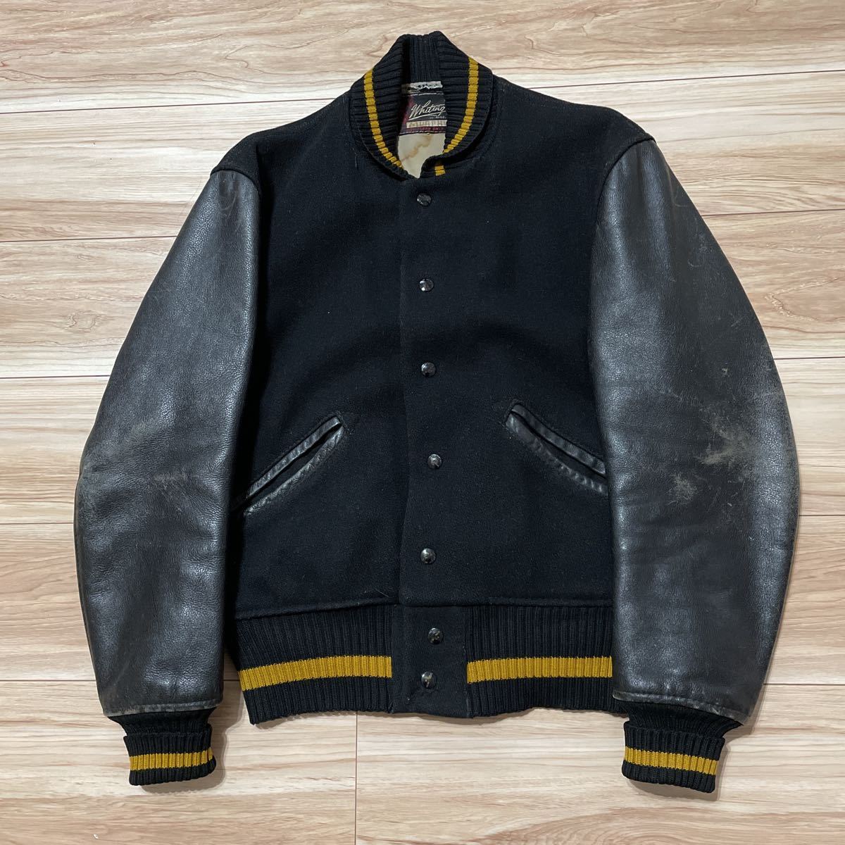 60's Vintage H.L WHITING Los Angeles Wool Stadium Jumper ホワイティング 1960年代 ...