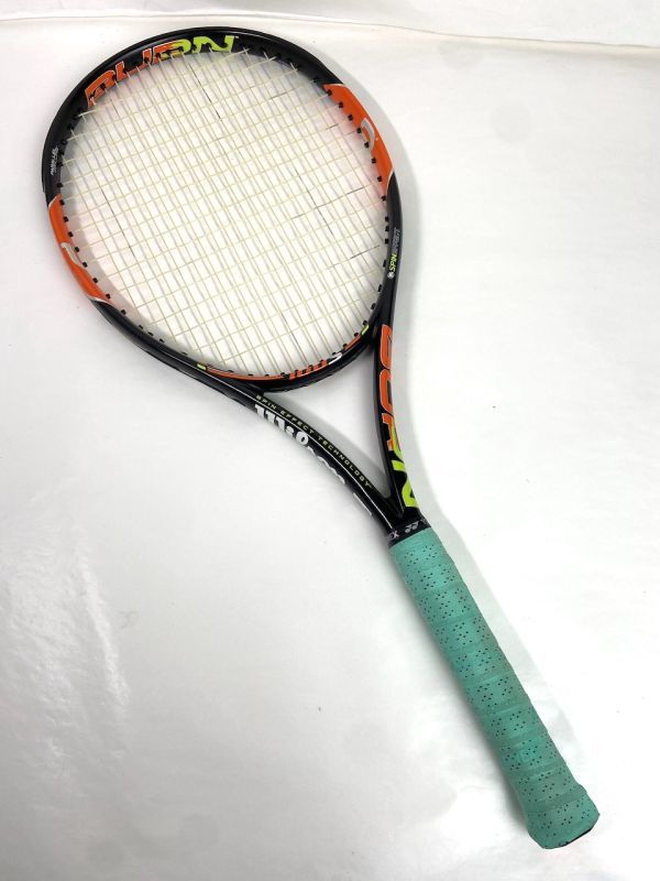 R030 硬式ラケット テニスラケット Wilson SPIN EFFECT/ウィルソン スピンエフェクト 18×16 b(ウィルソン)｜売買 ...