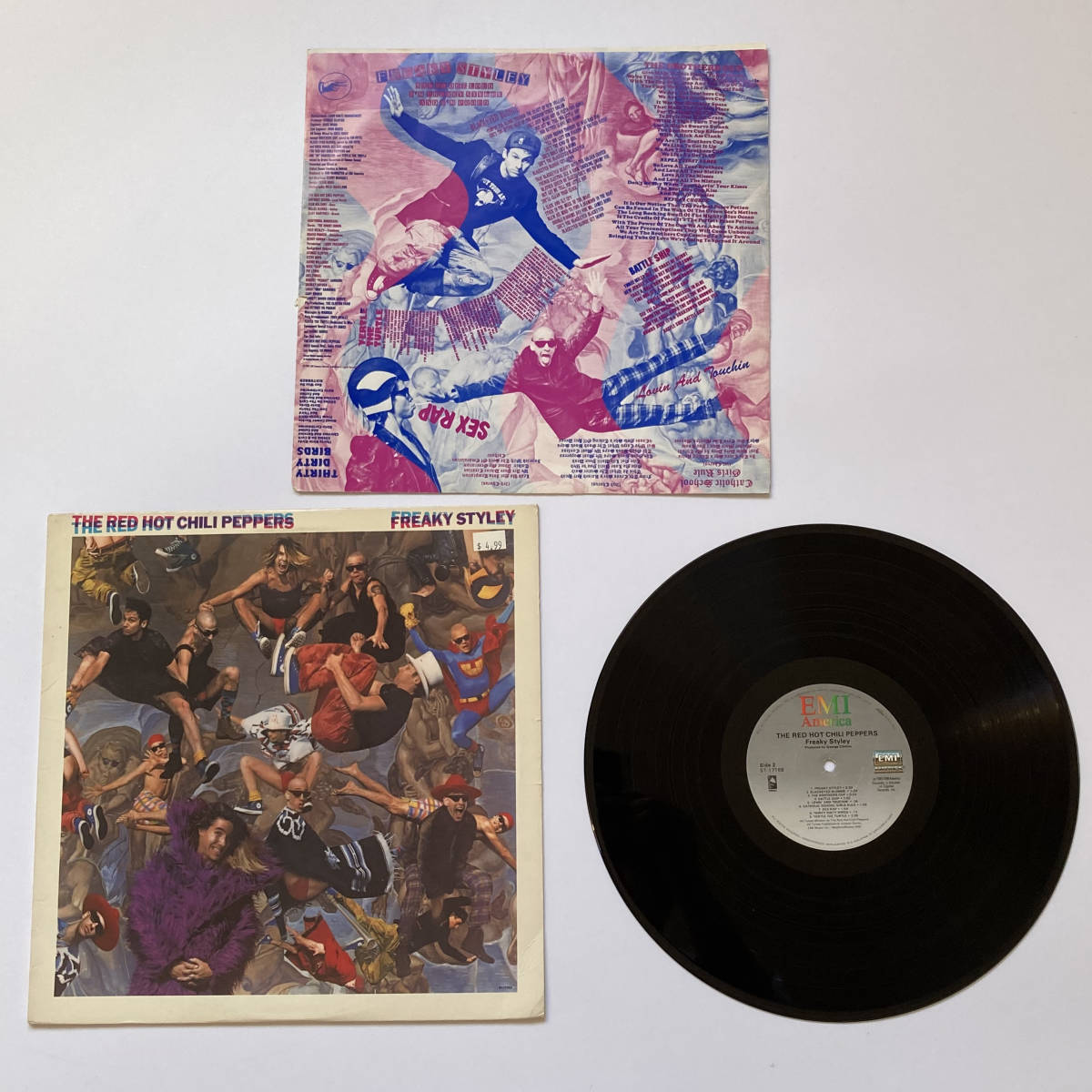 LPレコード Red Hot Chili Peppers Freaky Styley Capitol John Frusciante Foo ...