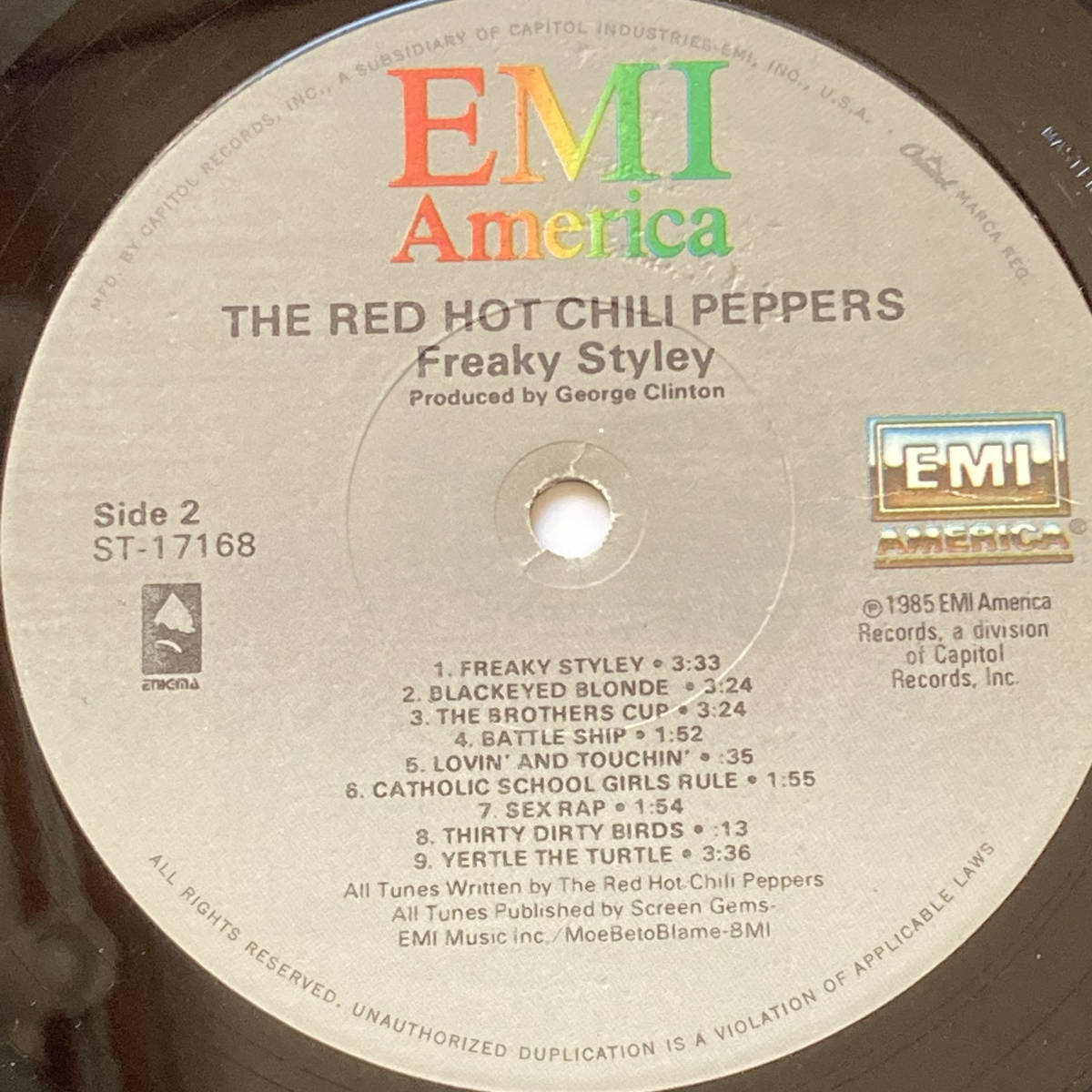 LPレコード Red Hot Chili Peppers Freaky Styley Capitol John Frusciante Foo ...