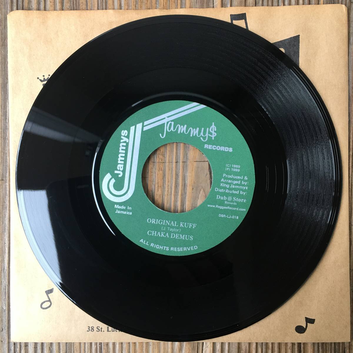 1989 PEANIE PEANIE=FADE AWAY riddim 鉄板 Chaka Demus - Original Kuff ...