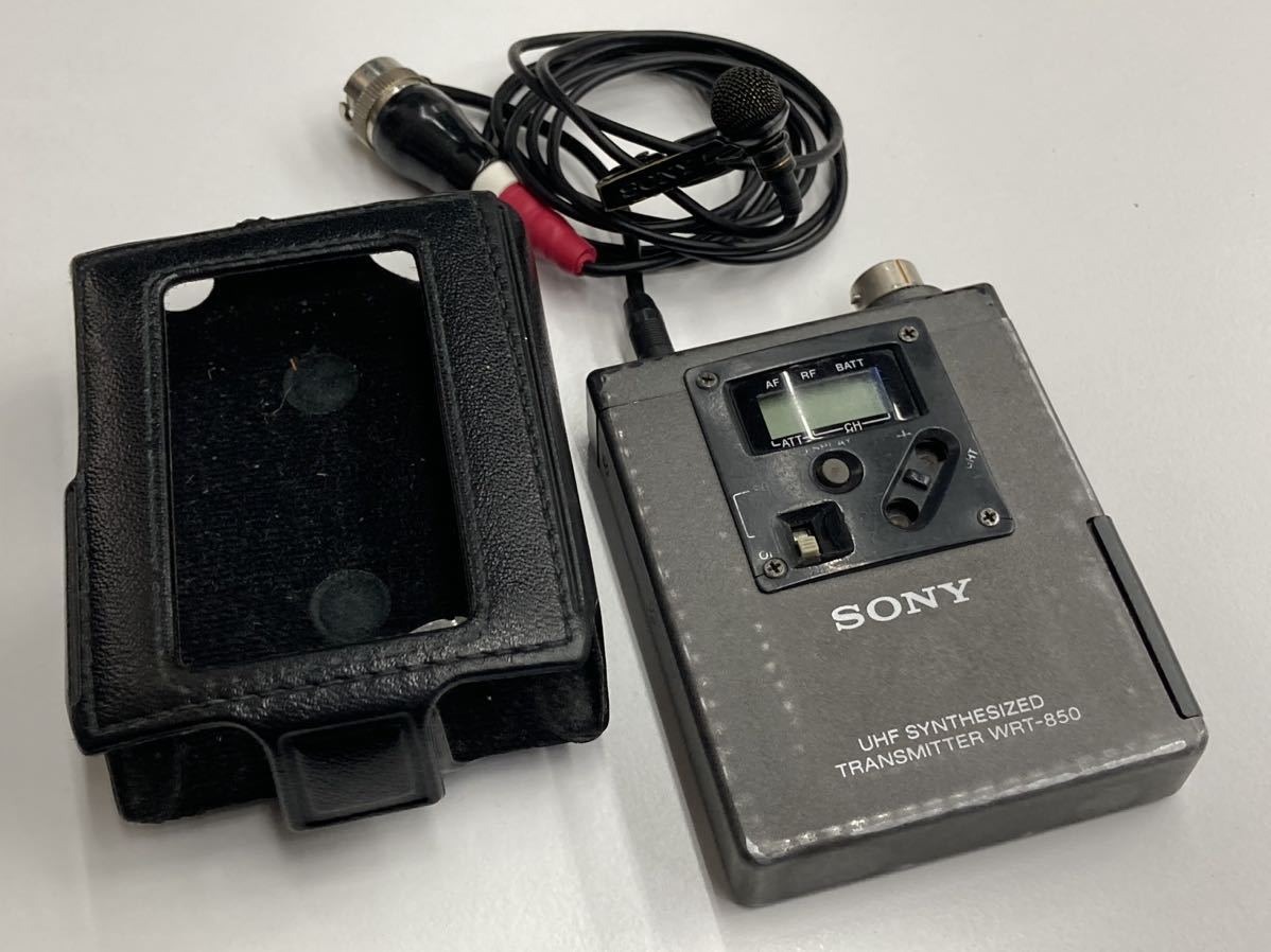SONY ワイヤレスマイク WRR-830 WRT-850 現状品(プロ用、業務用)｜売買されたオークション情報、yahooの商品情報を ...
