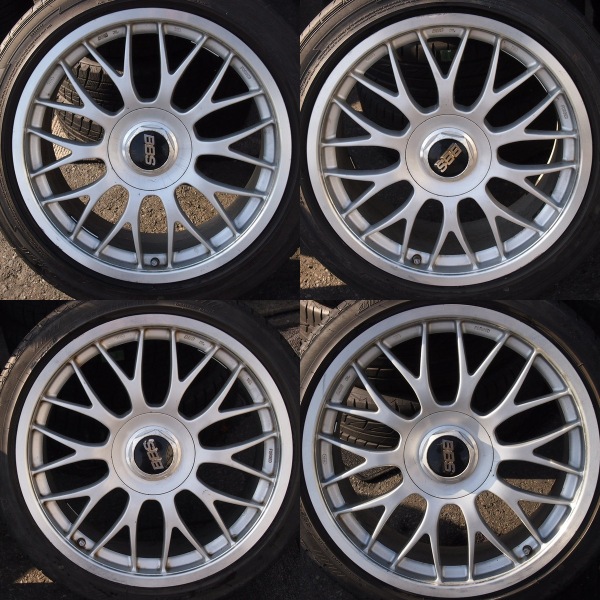 BBS RG301/RG304 18インチ8JJ+38／9JJ+45 5穴114.3 4本組(ラジアルタイヤ)｜売買されたオークション情報 ...