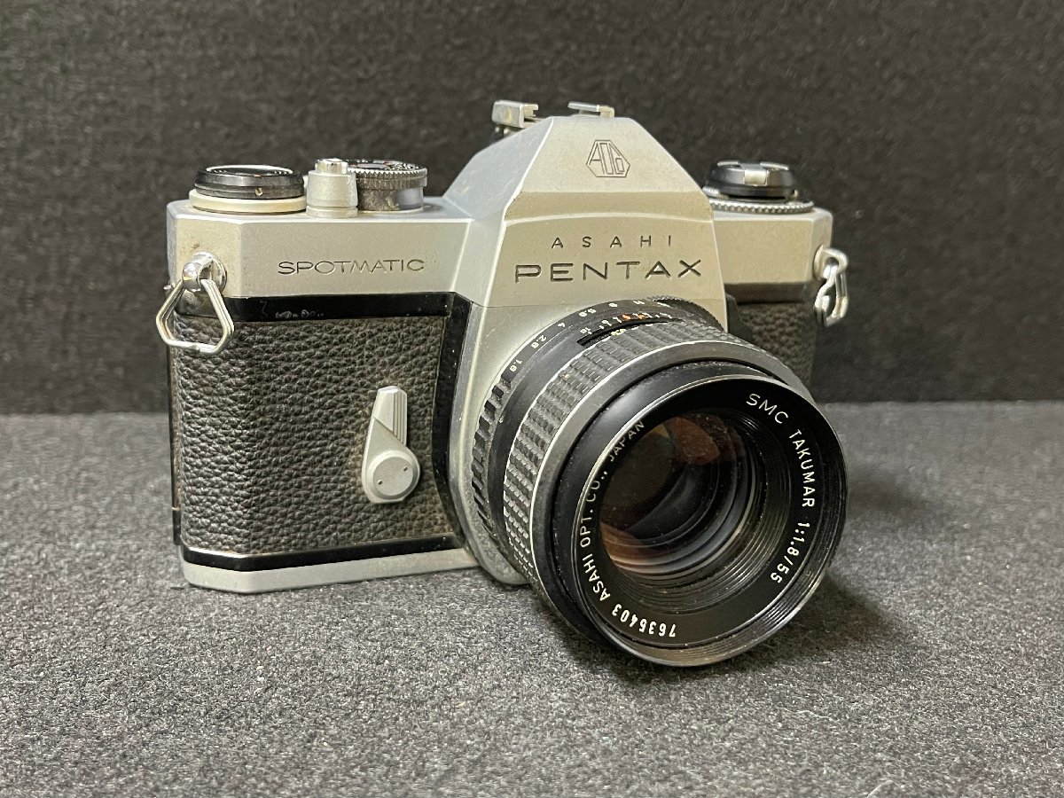MK0502-26I ゆうパック着払い ASAHI PENTAX SPⅡ SPOTMATIC 1:1.8/55 一眼レフカメラ ペンタックス ...