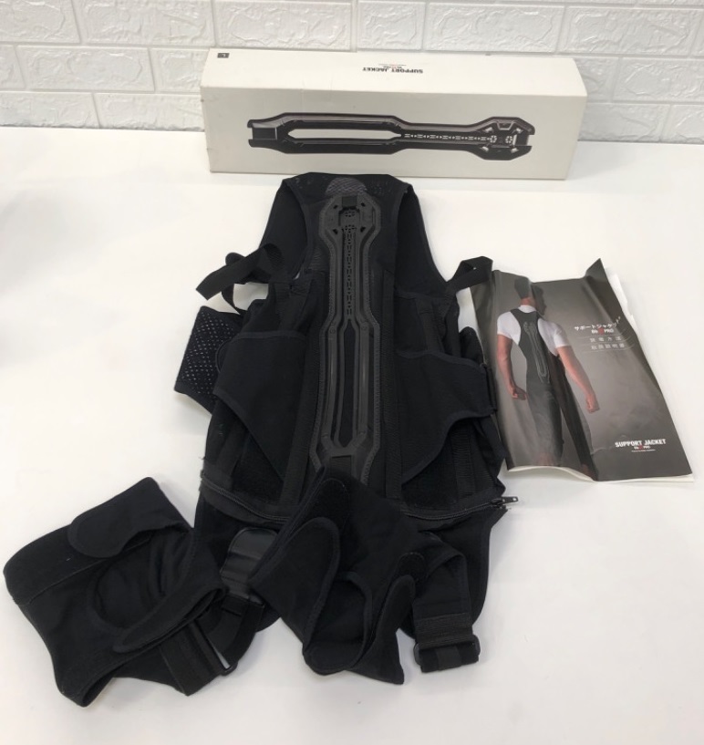 UPR株式会社 サポートジャケット作業アシストスーツ SUPPORT JACKET Bb PRO アシストスーツ 腰の負担の軽減 作業環境の改善 L 山本 寛斎(作業服)｜売買された ...