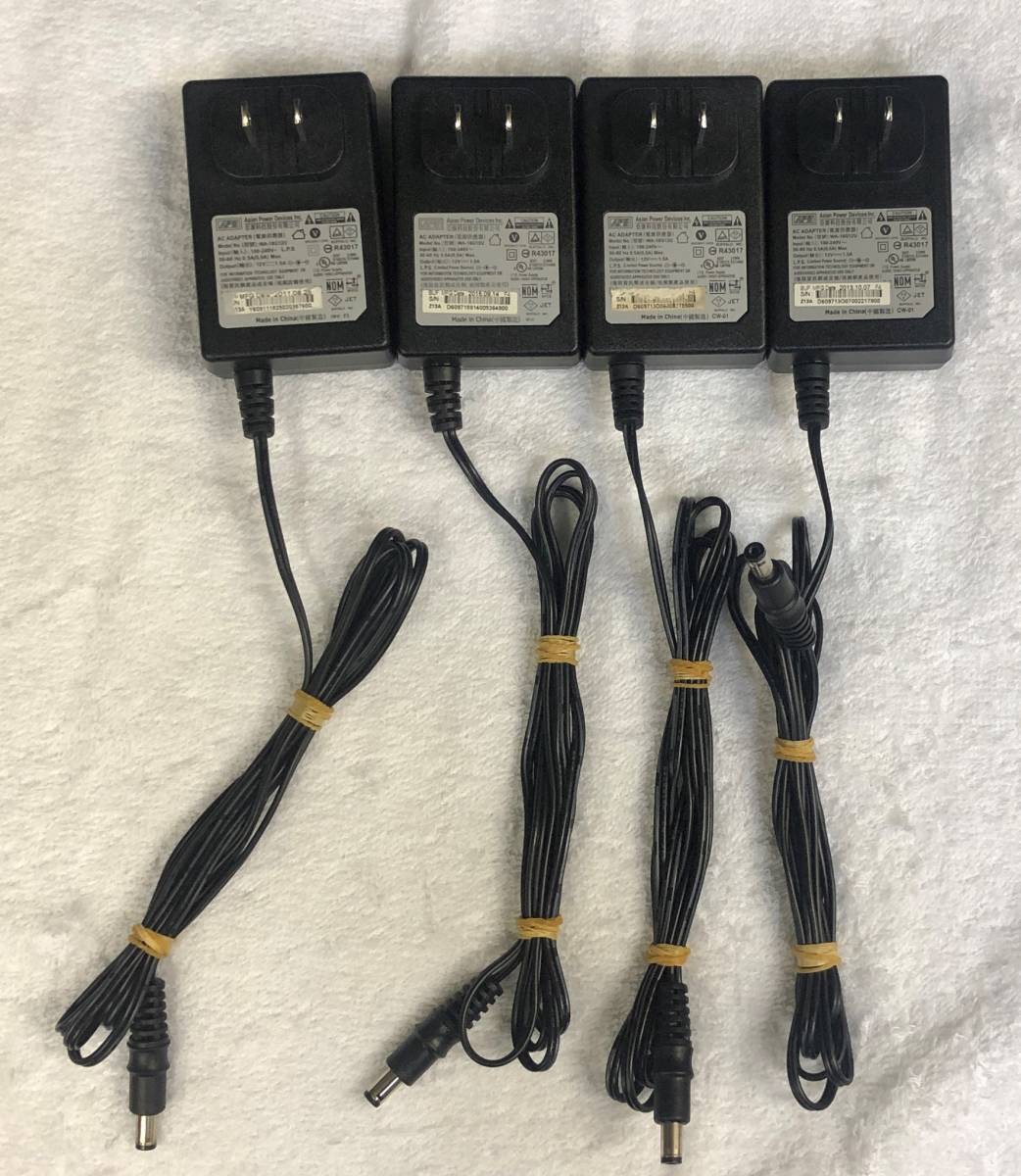 BUFFALO バッファロー APD ACアダプター WA-18G12U センターピン無し 4個セット(変圧器、アダプター)｜売買された ...