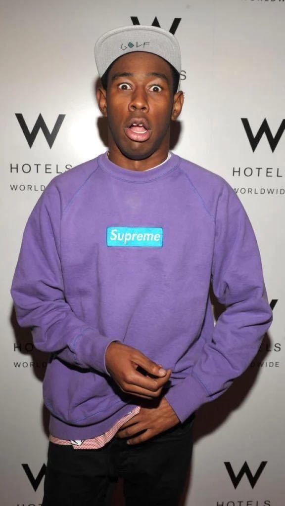 supreme2006 Purple Teal Box Logo Crewneck L Tyler The Creator(その他)｜売買され ...