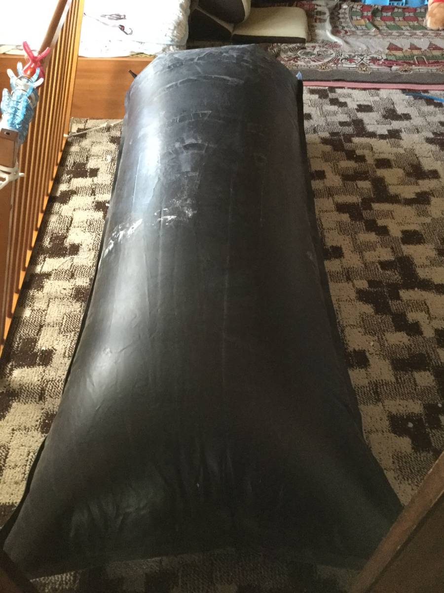 Demask inflatable dual chamber sleeping bag latex ラバー インフレータブル スリープサック ボディバッグ ラテックス 拘束 おまけ(コスプレ ...