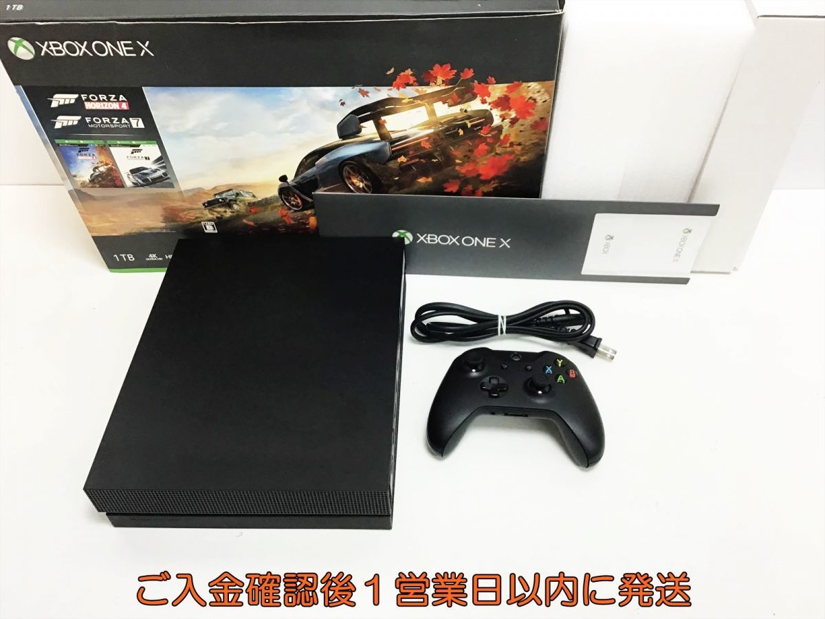 1円 Xbox One X 本体 1TB Microsoft model 1787 ブラック 初期化/ み 1A0809-093ym/G4 ...