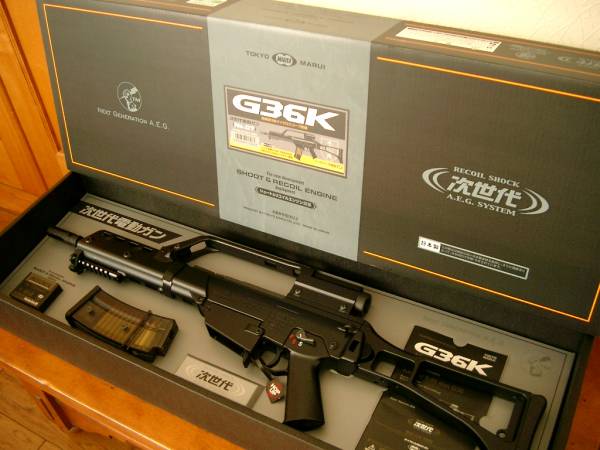 マルイ次世代ブローバックG36K M4 M16 MP5 AK47 G36(電動ガン)｜売買されたオークション情報、yahooの商品情報をアーカイブ公開 - オークファン（aucfan.com）