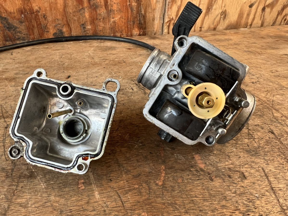 スズキ RG50 ガンマ NA11A ケイヒン PE24 ビッグキャブ インシュレーターセット レストアベース 当時物 S50 SP レーサー ...