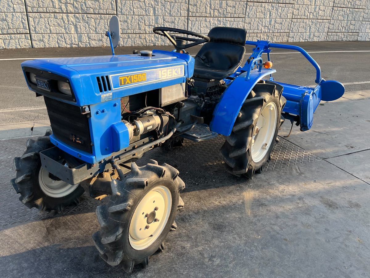 イセキトラクター TX1500 4WD ディーゼル エンジン(車体)｜売買されたオークション情報、yahooの商品情報をアーカイブ公開 ...