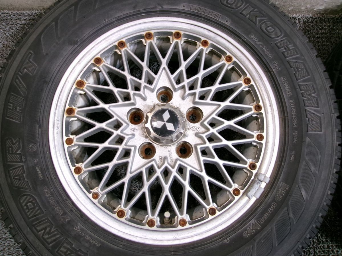 激安 H57A パジェロジュニア 1000台限定 SSR 純正 フライングパグ 15インチホイール 6.5JJ+42 5穴 PCD114.3 ...