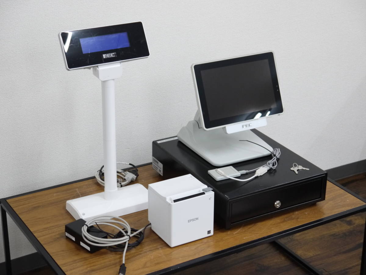 FEC POSシステムまとめ AT-1450-C/AT-1450-S DENSO/PR-700UDM EPSON/M335B BUSICOM ...