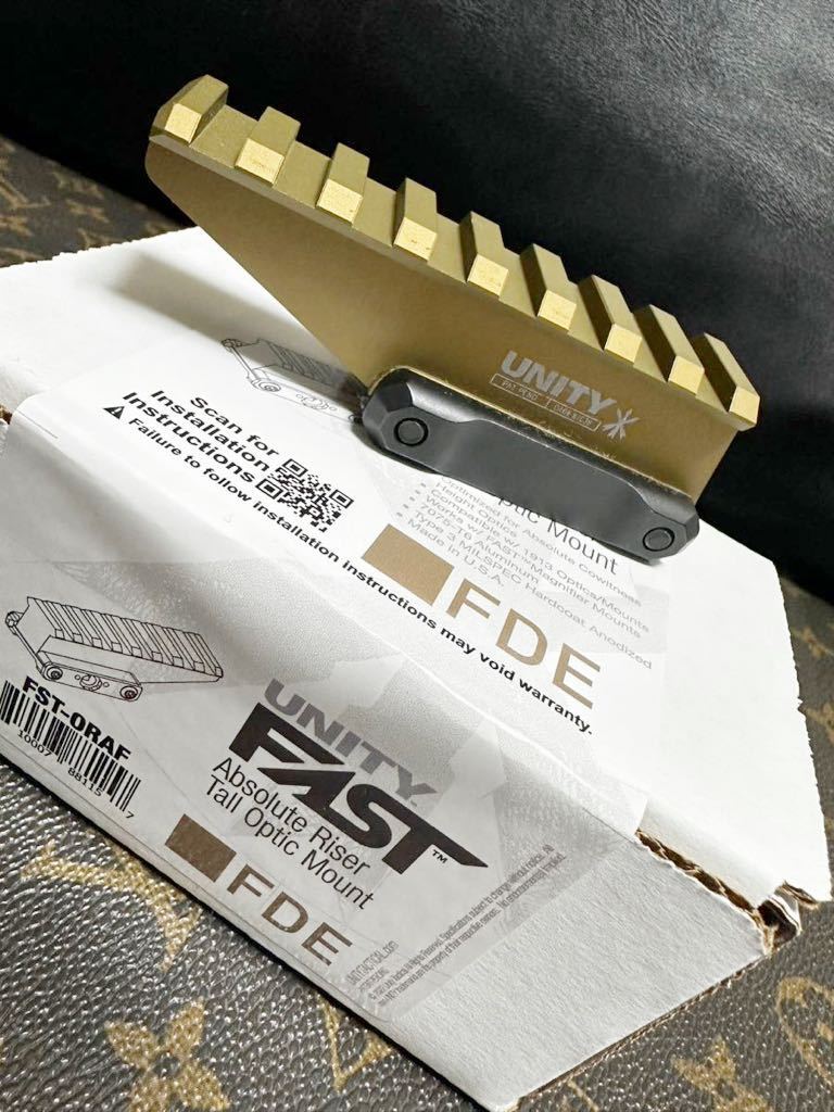 UNITY FAST Absolute Riser FDE ファスト アブソリュート ライザー eotech xps PTW DAS GBRS ...