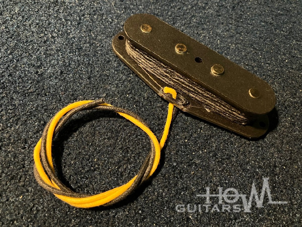 HOWL GUITARS Original Pickup ‘54-'56 Precision Bass Black Lefty “Aged ...